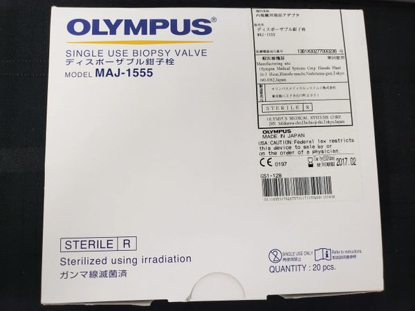 OLYMPUS MAJ-1555 SINGLE USE BIOPSY VALVE