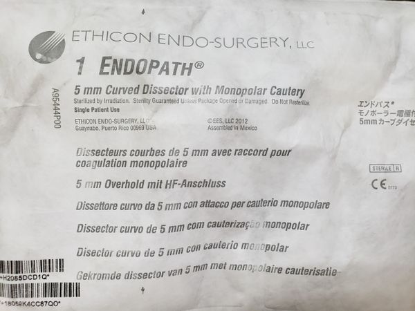 ETHICON ENDO-SURGERY 1 ENDOPATH 5DSG 5MM GRASPER WITH RATCHET HANDLE (X)
