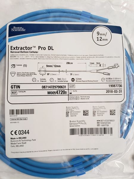 BOSTON SCIENTIFIC 4720 EXTRACTOR PRO DL CATHETER, BILIARY, DIAGNOSTIC