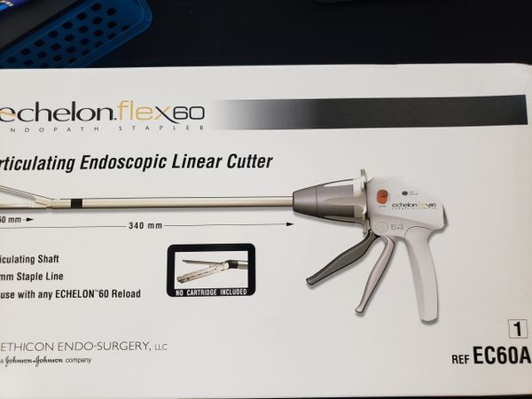 ETHICON EC60A ECHELON FLEX 60MM ARTICULATING STAPLER