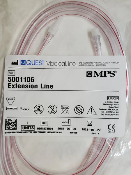 QUEST MEDICAL MPS 5001106 EXTENTION LINE (X)
