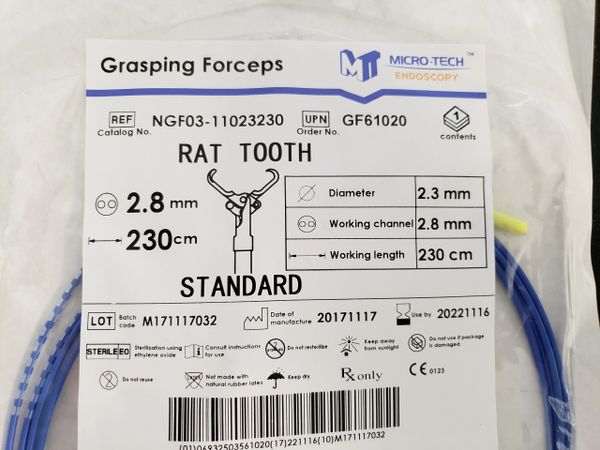 MICRO-TECH NGF03- 11023230 RAT TOOTH GRASPING FORCEPS