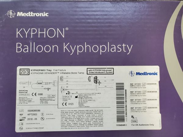 MEDTRONIC KPT2003 KYPHON BALLOON KYPHOPLASTY FIRST FRACTURE KYPHON ...