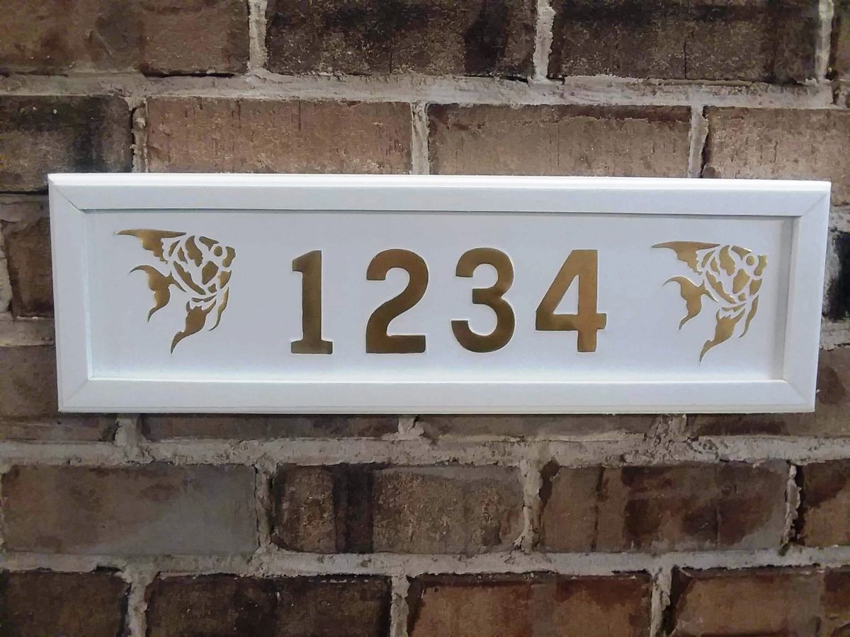 Horizontal Address Plaques