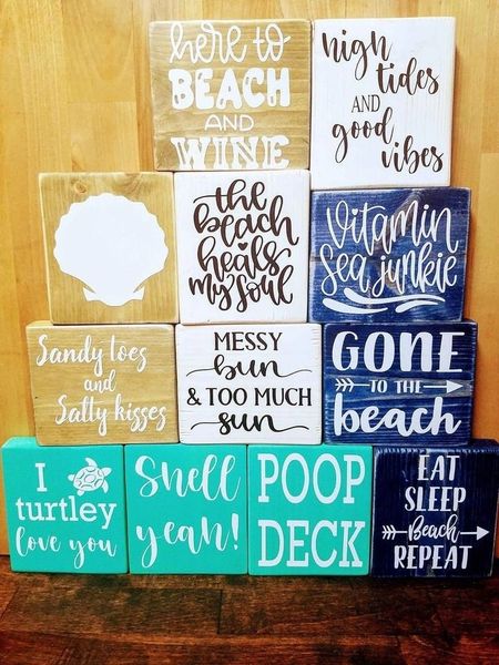 Mini Beach Blocks