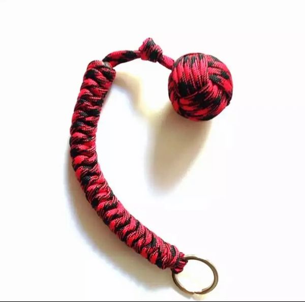 Monkey fist red & black