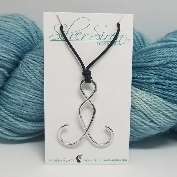 Portuguese Knitting Necklace - Helix