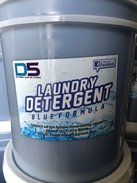 Laundry Detergent: 5 gallons with pump