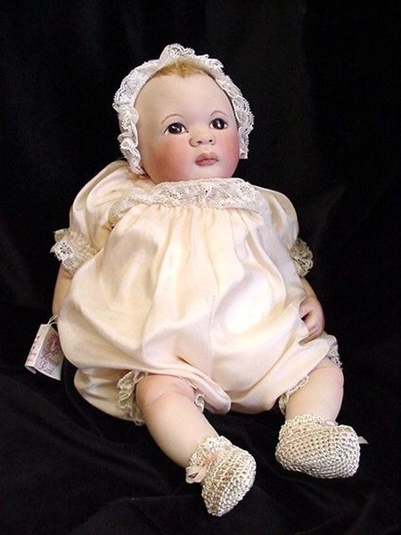 Doll - Sitting by Maree Massey by Maree Massey