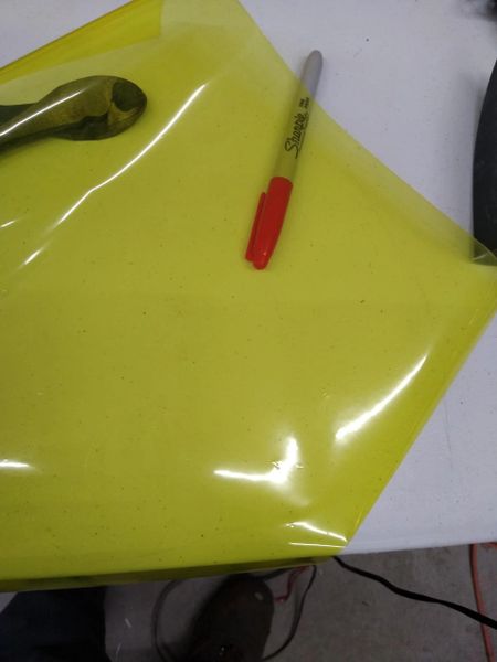 Transparent Yellow Cover Pack