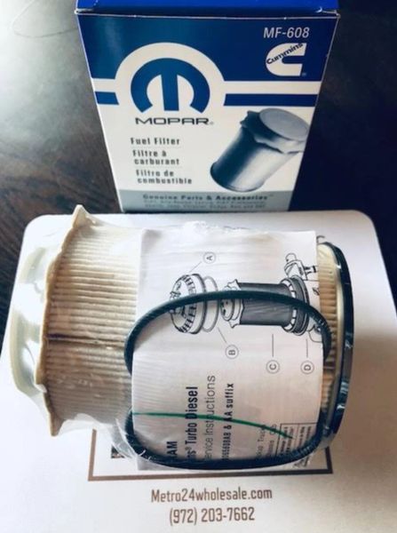 Mopar OEM boxed Fuel filter #68065608AB (MF-608)