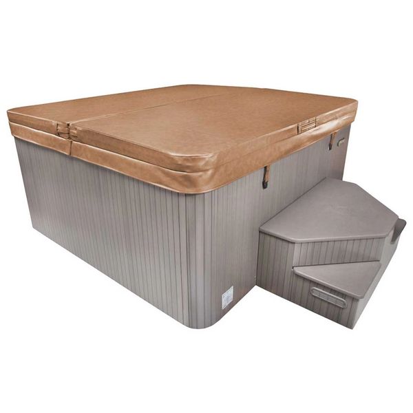 Beachcomber 89" x 89" Hot Tub Cover Standard Fold - Fits Models 380 ...