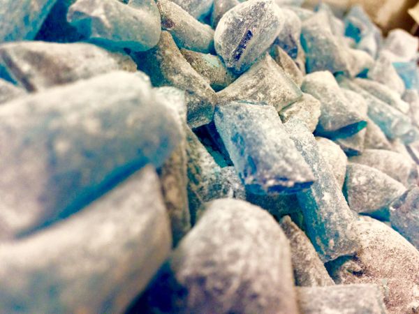 Blueberry Cut Rock Candy