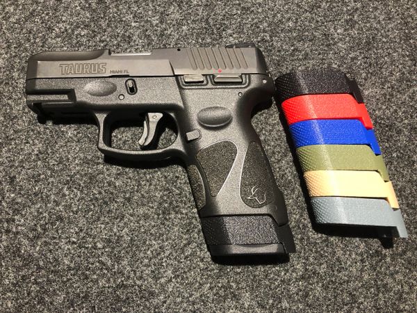 Taurus G2C/G3C/PT111G2 9mm Magazine Sleeves (Color: Black, What ...