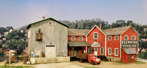 Palzer's Plumbing Supply - HO scale kit