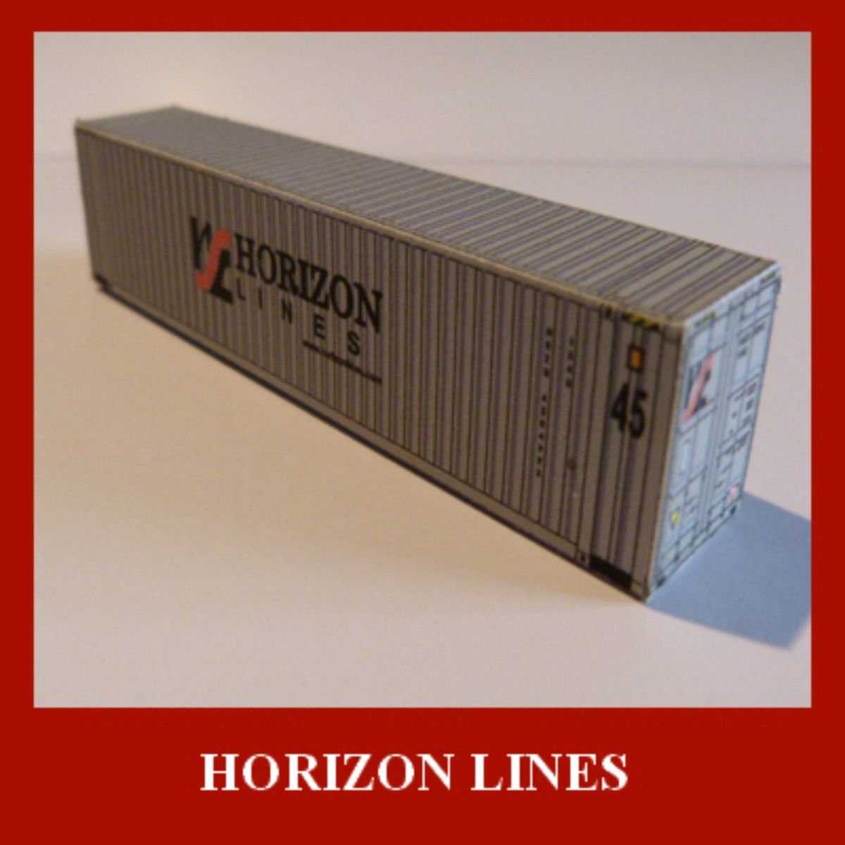 Horizon Lines Shipping Container Card Kit