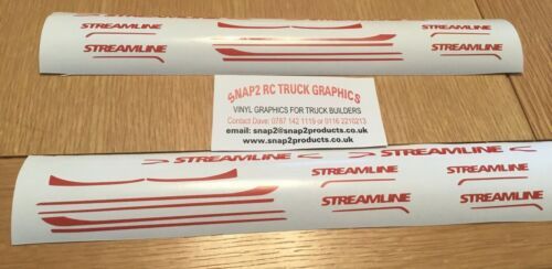 Tamiya 1/14 Scania Streamline Decals. Available In Any Colour.