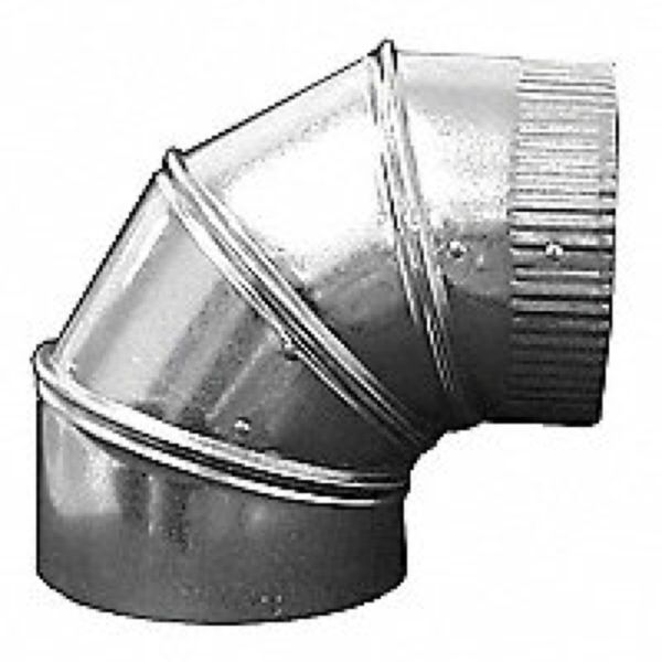 4" 26GA Adjustable Elbow Duct Fitting