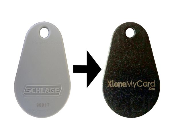 Copy / Clone Schlage Key Fob 9691T / 9651T