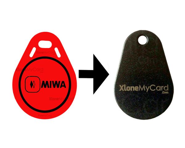 Copy / Clone Red / Green / Black Miwa Key Fob