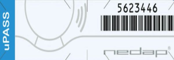 Copy / Clone Nedap uPass RFID UHF Windshield Parking Sticker Tag