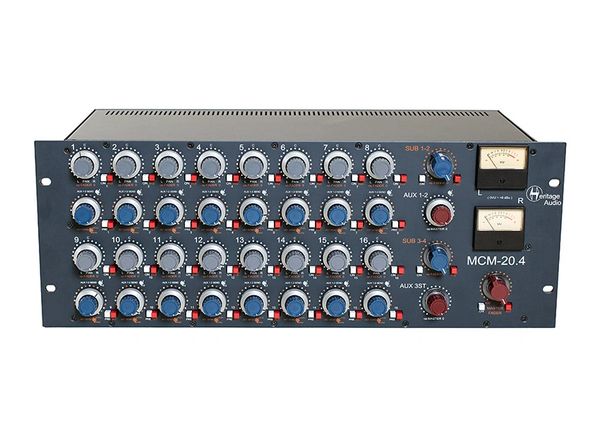 Heritage Audio - MCM20.4 | 16 Channel Analog Summing Mixer