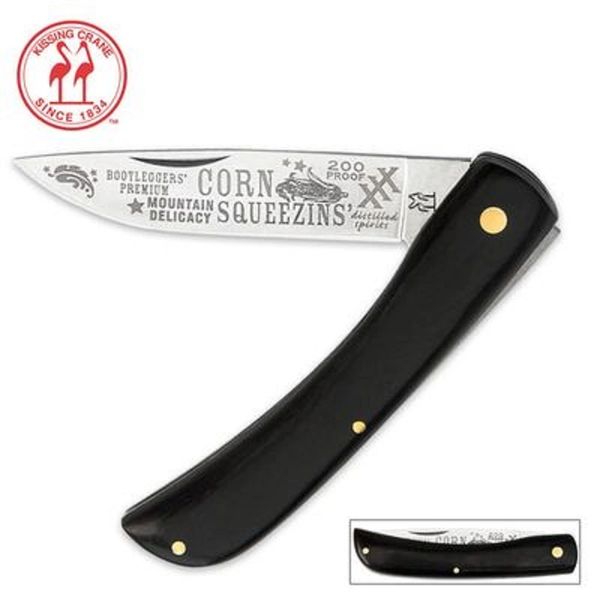 Kissing Crane pocket knife Limited edition commemorative bootlegger ...