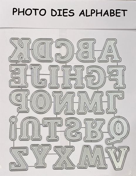 Photo Dies Upper Case Alphabet