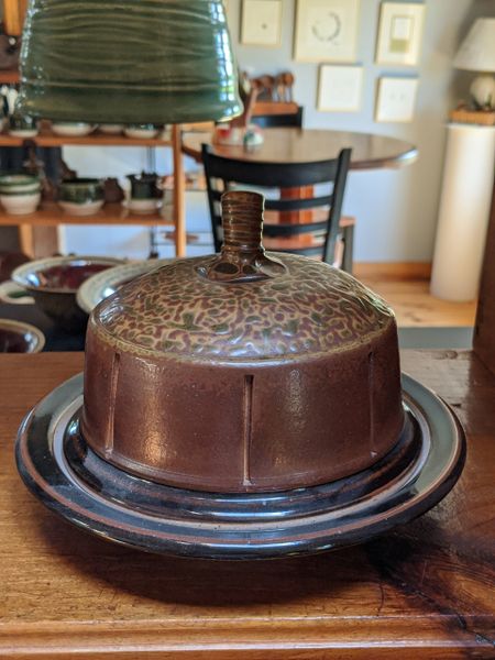 Royce Yoder Pottery- Butter/Cheese Dish