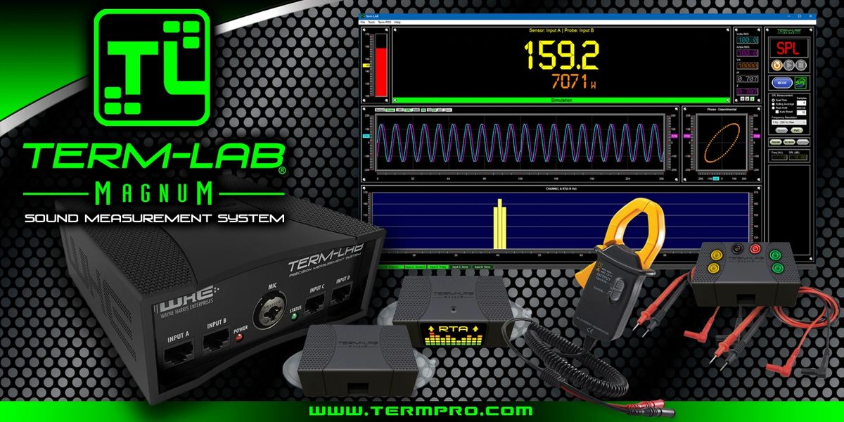 dB Drag Racing Term-LAB SPL Meter