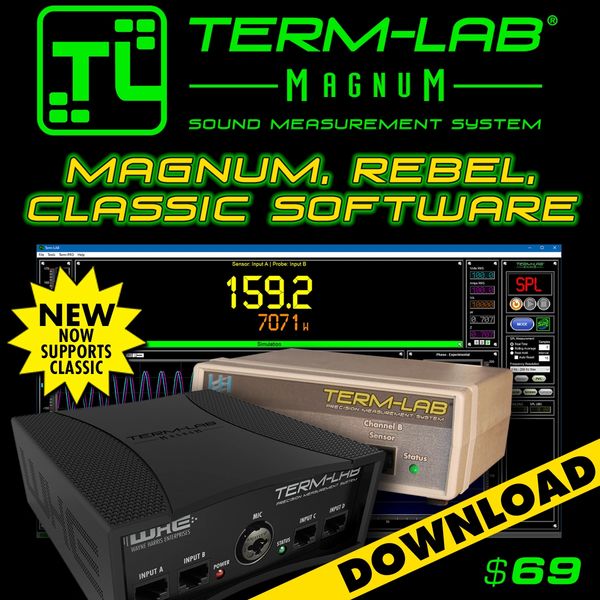 Term-LAB Sound Measurement Software | dB Drag Racing Term-LAB SPL Meter