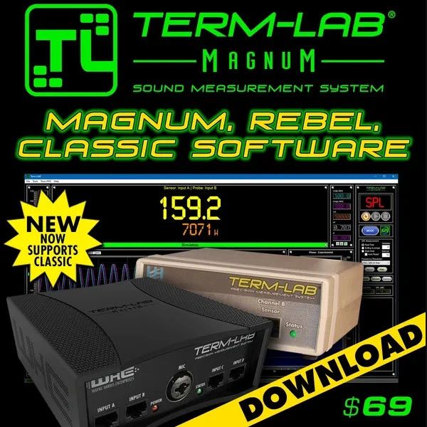 Term-LAB Sound Measuremnt Software | dB Drag Racing Term-LAB SPL Meter