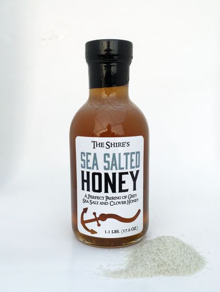 Sea Salted Infused Honey 1.1 lb.