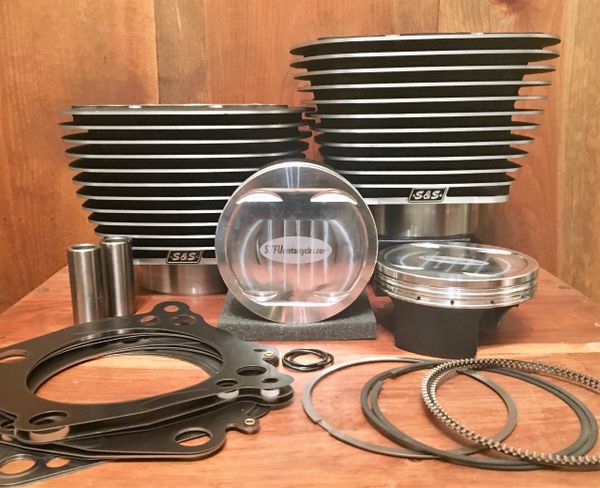 STFU Motorcycles 114/117" to 130" (Wrinkle Black w/ Highlighted Fins ...