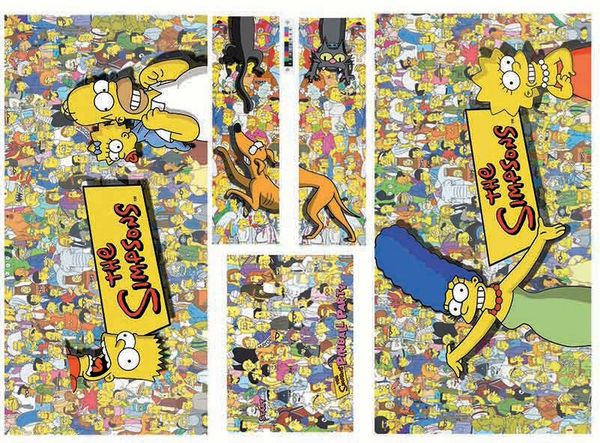 The Simpsons Pinball Party Cabinet Decals ( NEXT GEN )