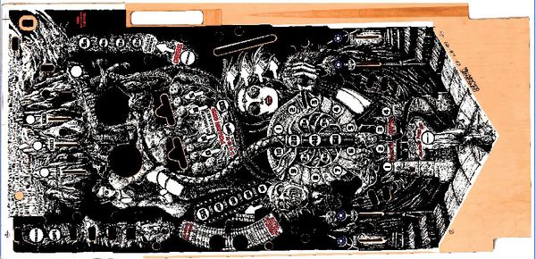 Centaur Playfield Overlay