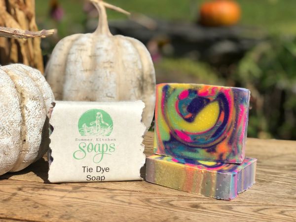 Tie Dye Soap