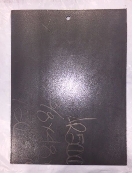 3/8" AR500 18" X 24" Rectangle Steel Challenge Shooting Target Gong