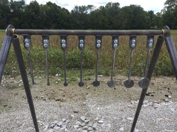 1/4" AR500 Rimfire Know Your Limits Target 8 Paddles