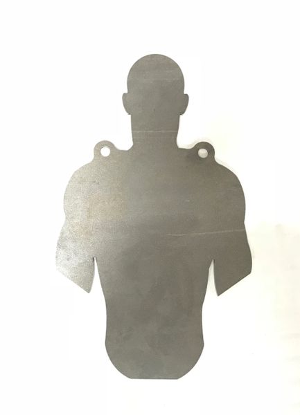 AR500 Steel Target Combat Torso Silhouette 12"X 20"