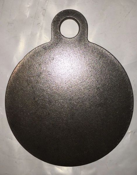 1/4" AR500 4" Steel Target Gong Hanger NRA Action Pistol Plate