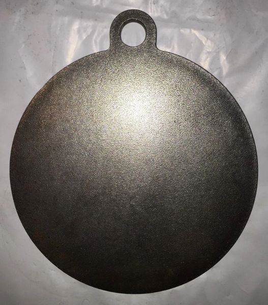 1/4" AR500 6" Steel Target Gong Hanger NRA Action Pistol Plate