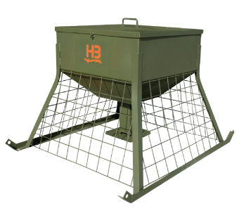 HB 400# Turkey & Quail Feeder