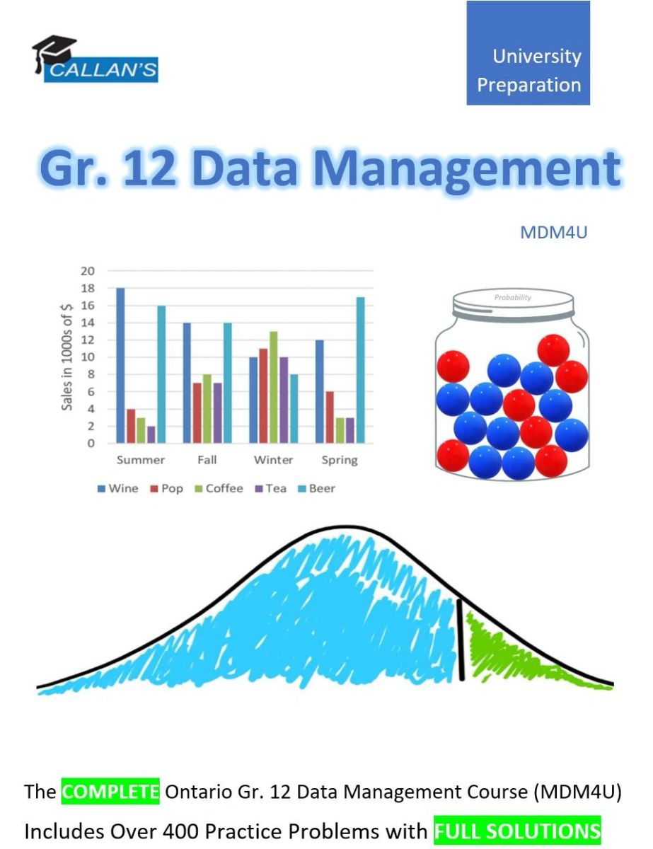 Gr 12 Data Management Ontario MDM4U Gr 12 Data Management Ontario MDM4U