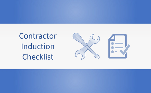 Free Contractor Induction Checklist