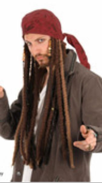 dreadlock jack headpiece