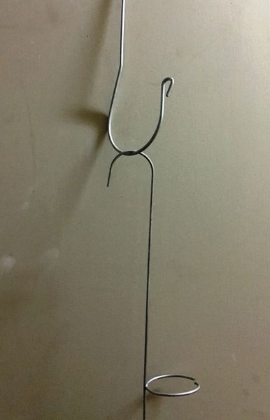 D6039- Wire Display Hangers 5 x 4"Rings