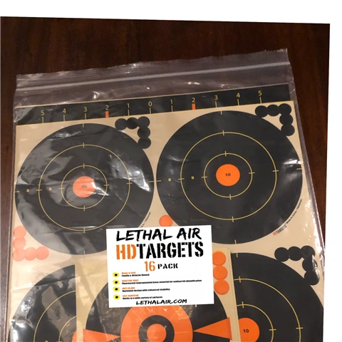 16 pack of random sticker reactive targets