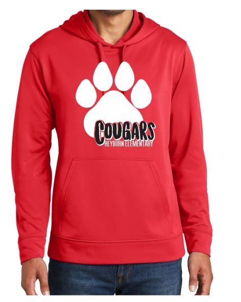 Dri-Fit "Sport" Adult Hoodie (Heyburn Elementary)