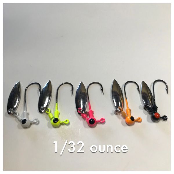 1/32 Ounce Round Spinner Heads
